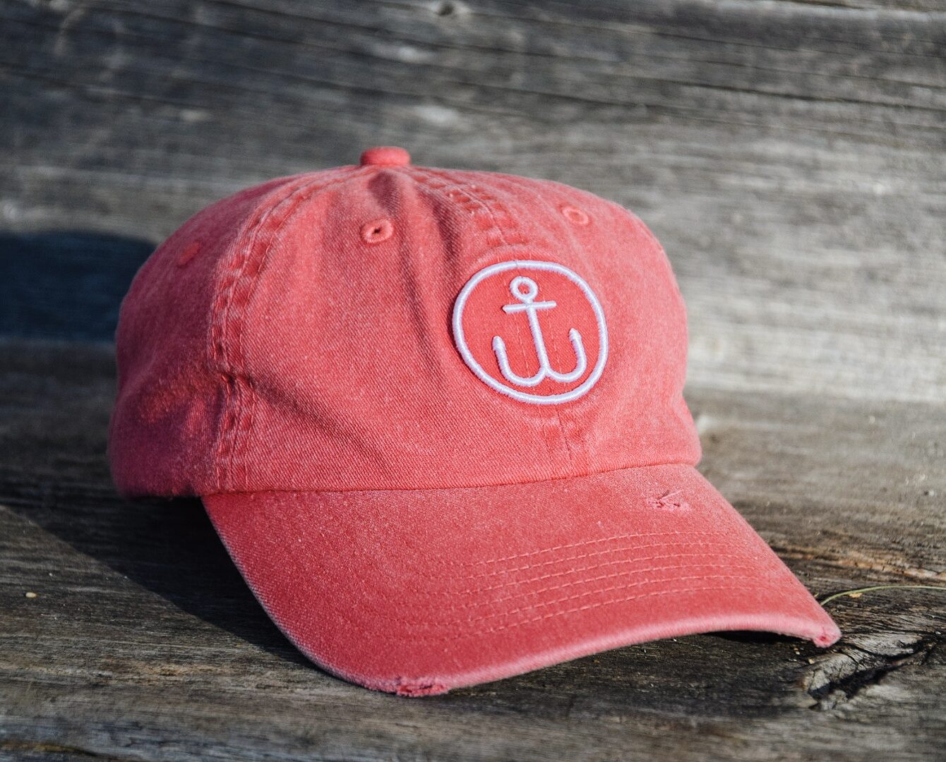 CAP RED WASHED – TEAMWINTER